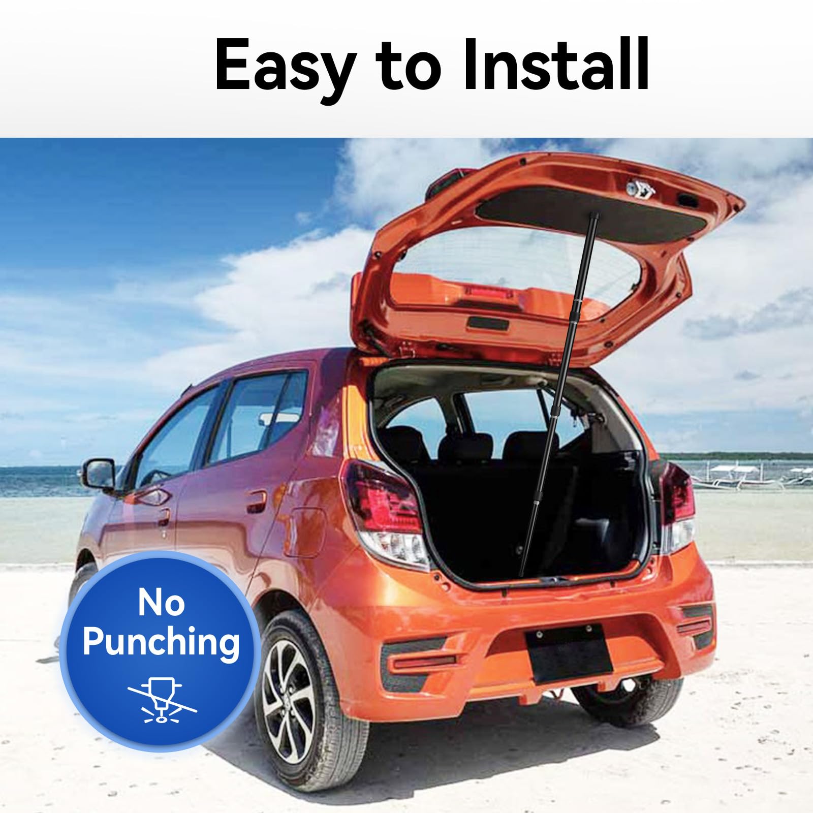 Snapklik.com : ARANA Adjustment Telescoping Engine Hood Prop Rod