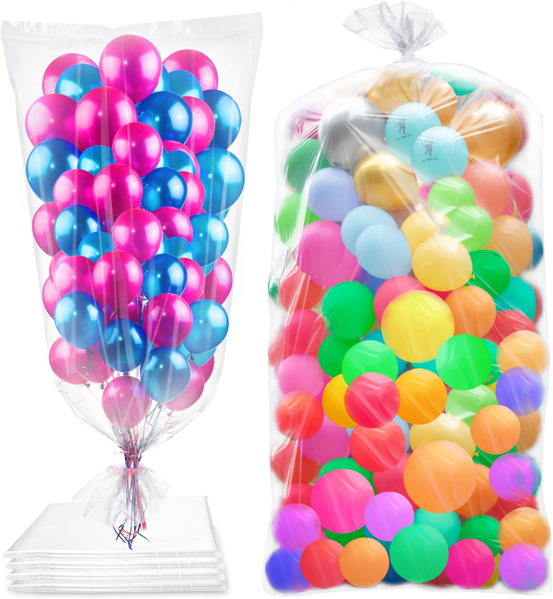 Amazon.com: 2Pcs Balloon Bags for Transport 59 * 98.4IN, Reusable Extra ...