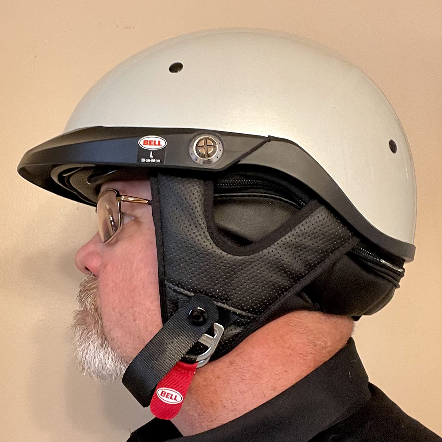 $25/mo - Finance Bell Pit Boss Helmet (Gloss Pearl White - Large) | Buy ...