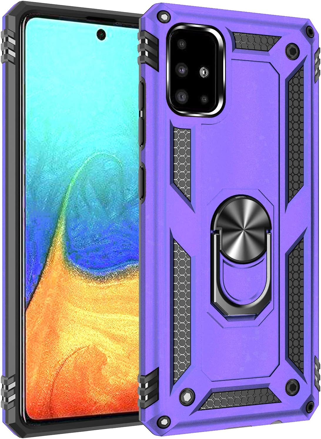 Amazon.com: Military Grade Drop Impact for Samsung Galaxy A71 4G Case ...
