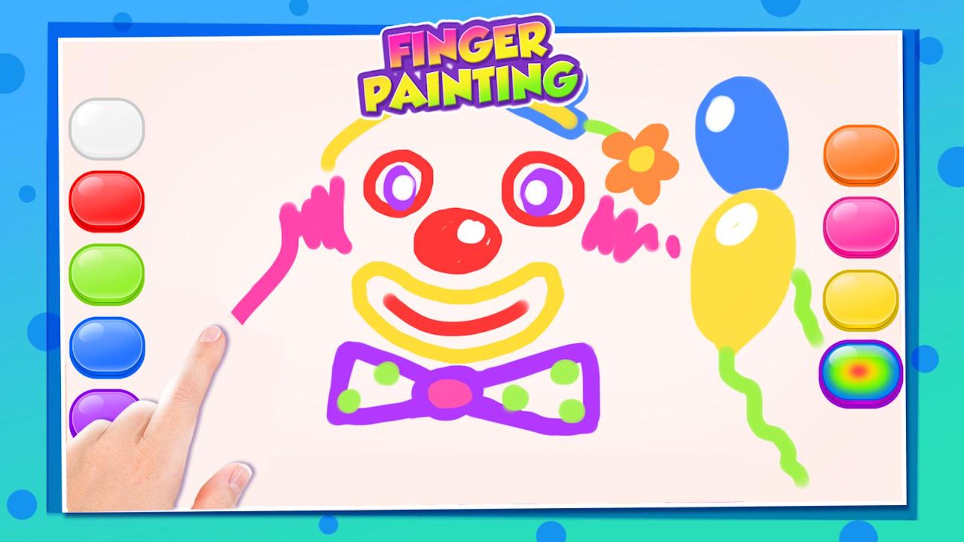Finger Painting Drawing Apps - Coloring Book for Kids Fun and ...