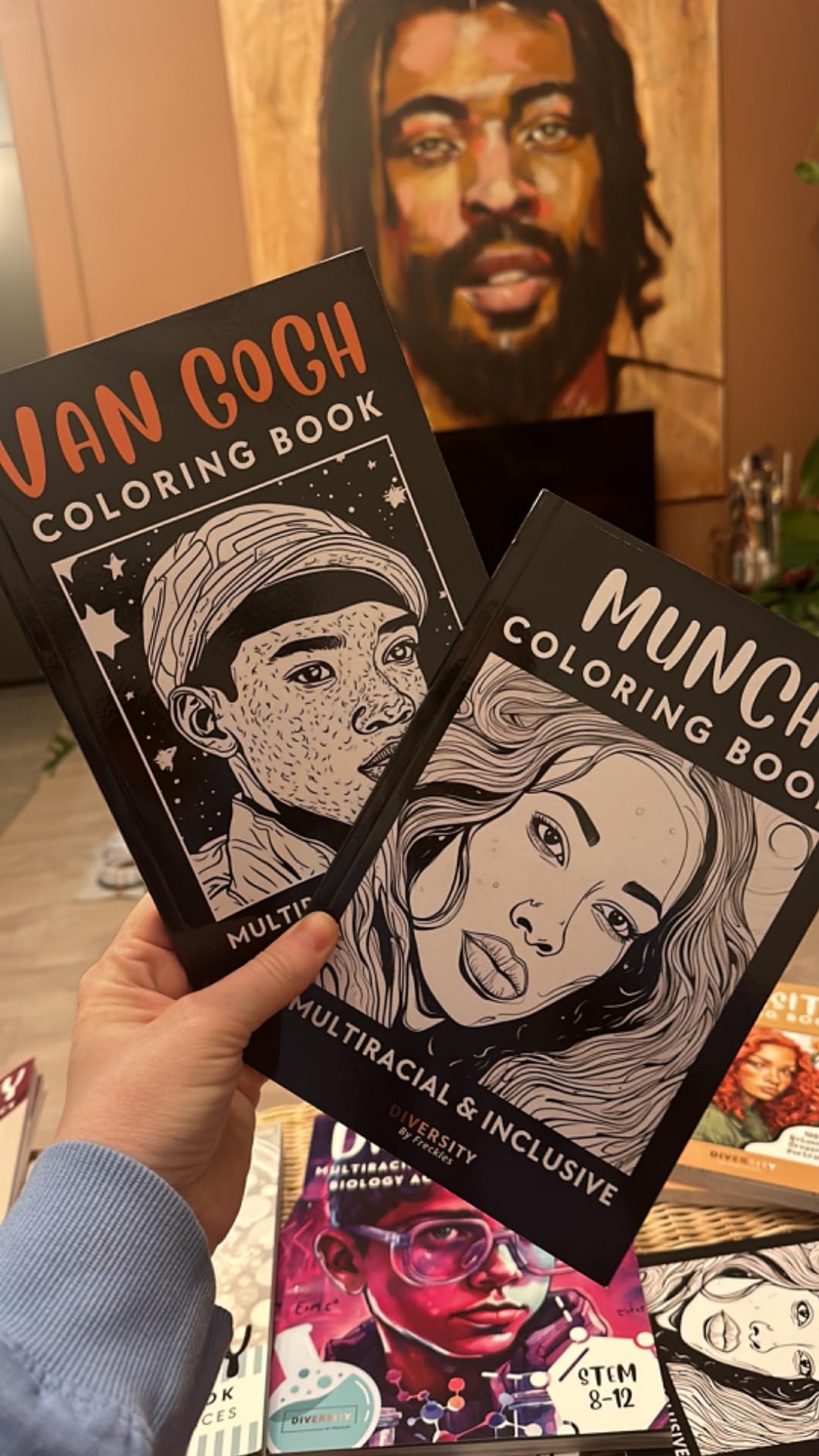 Diversity with Munch! Edvard Munch Coloring Book : An Inclusive Munch ...