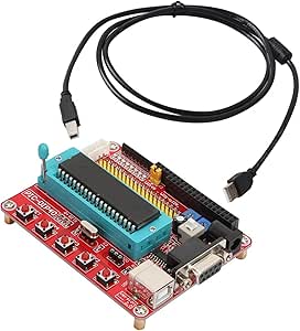 Microchip Learning Board PIC16F877A Microcontroller Development Board with RS232 Interface ...