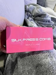 Amazon.com : Silk Press Comb – Removable Flat Iron Comb Attachment Clip ...