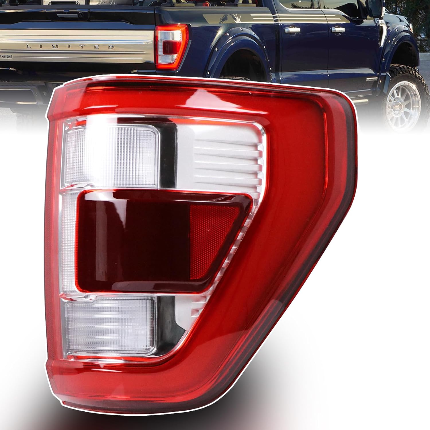 Amazon.com: Nakuuly LED Tail Lights with Blind Spot Compatible With ...