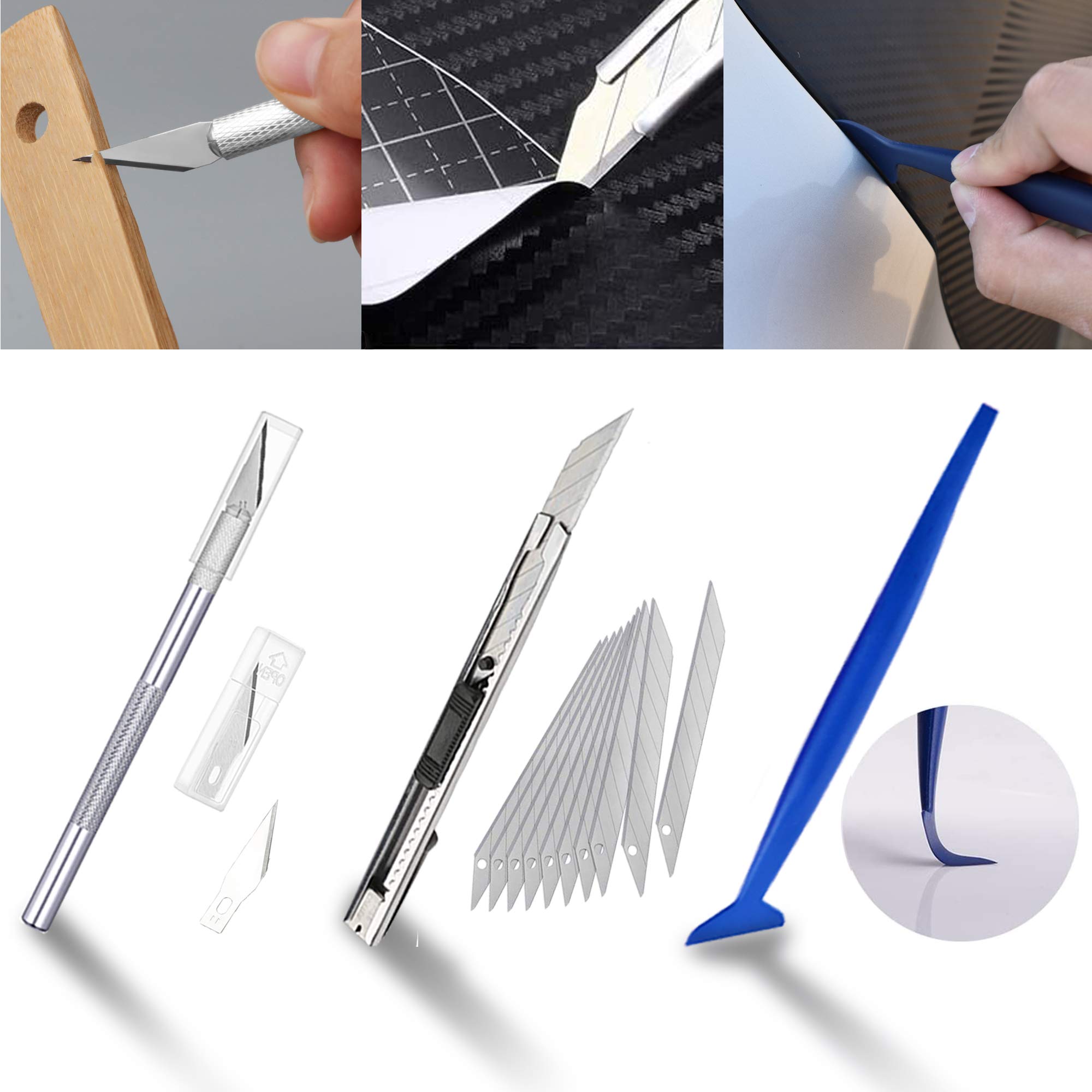 Buy REEVAA Vinyl Wrap Tool Kit with Waist Bag, Vinyl Wrap Tools Pouch ...