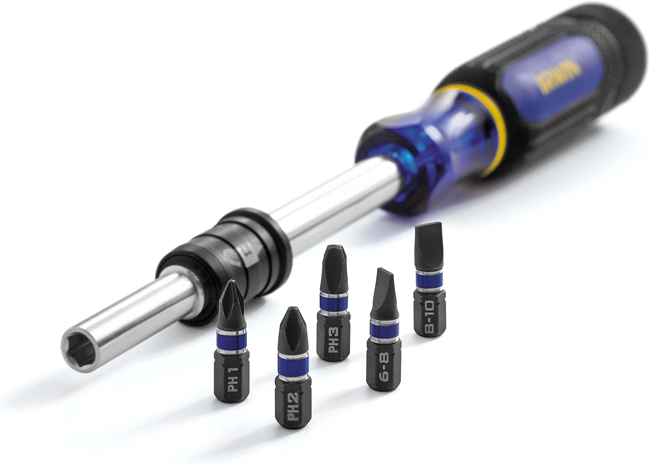 LENOX Tools Multi Screwdriver, Extending from 5 to 11 Inch, 5-Piece ...