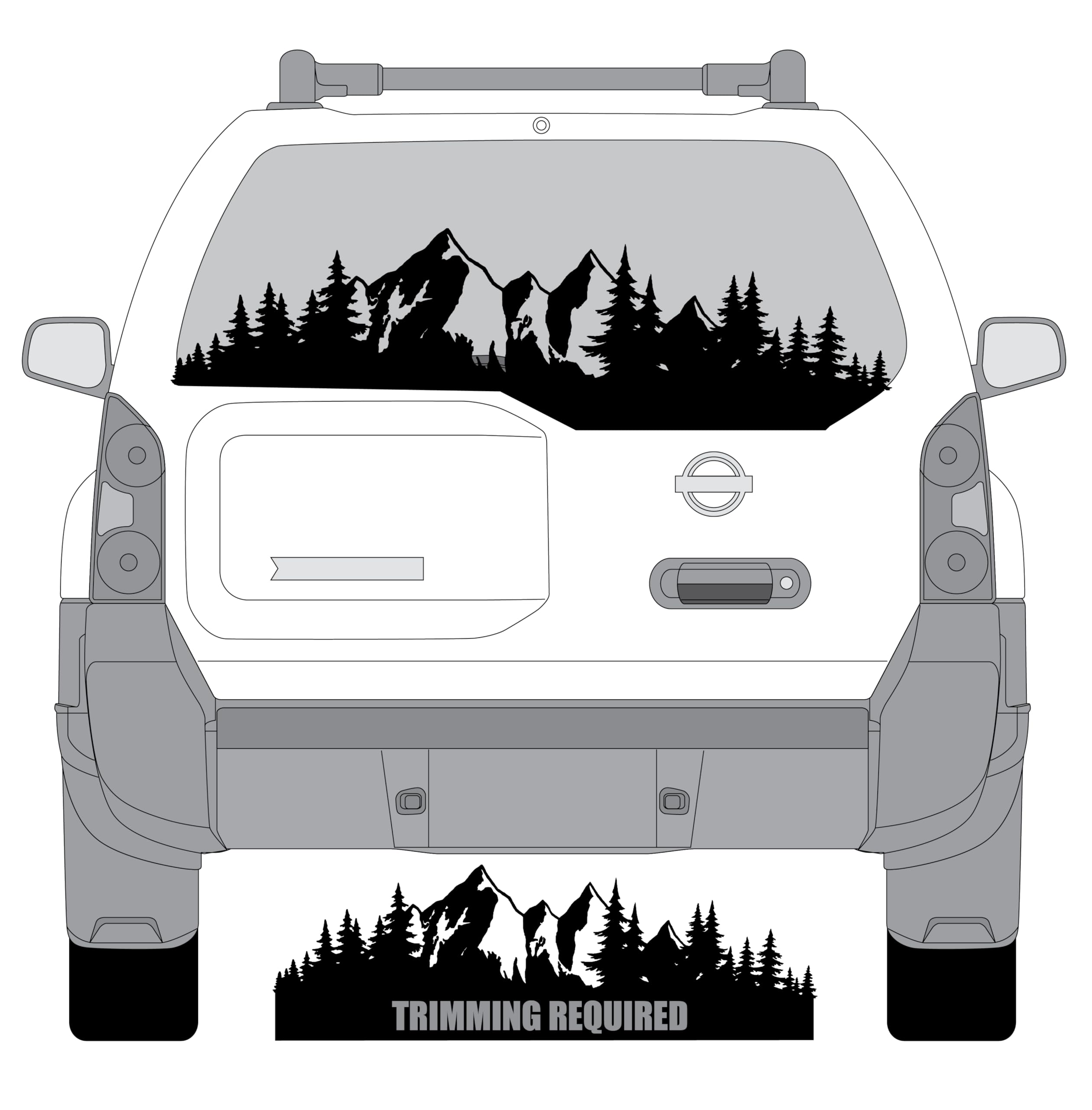Nissan Xterra Cool Decals And Stickers NISSAN FRONTIER / TITAN