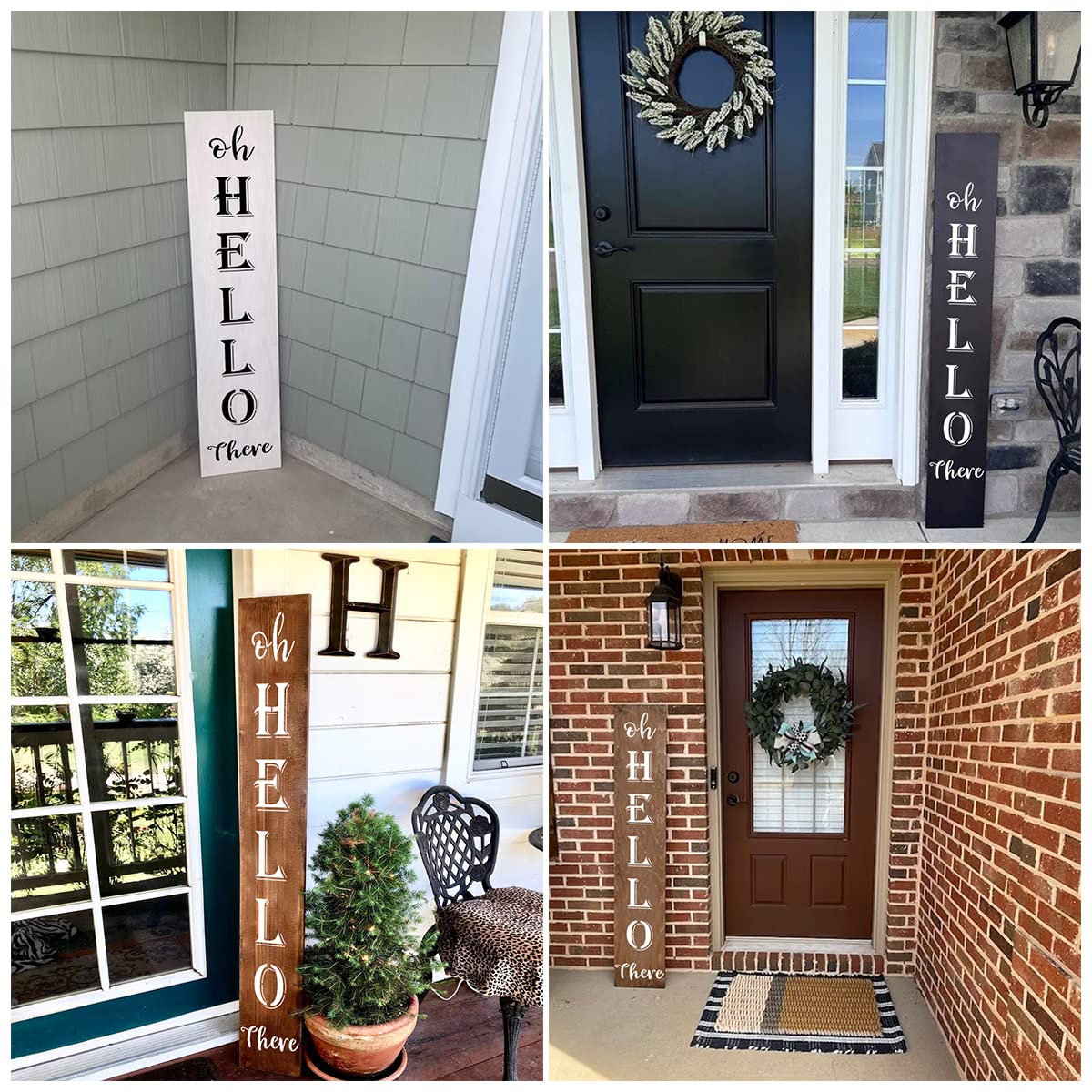 Snapklik.com : Large Oh Hello There Stencil - 7 Pack Vertical Oh Hello ...