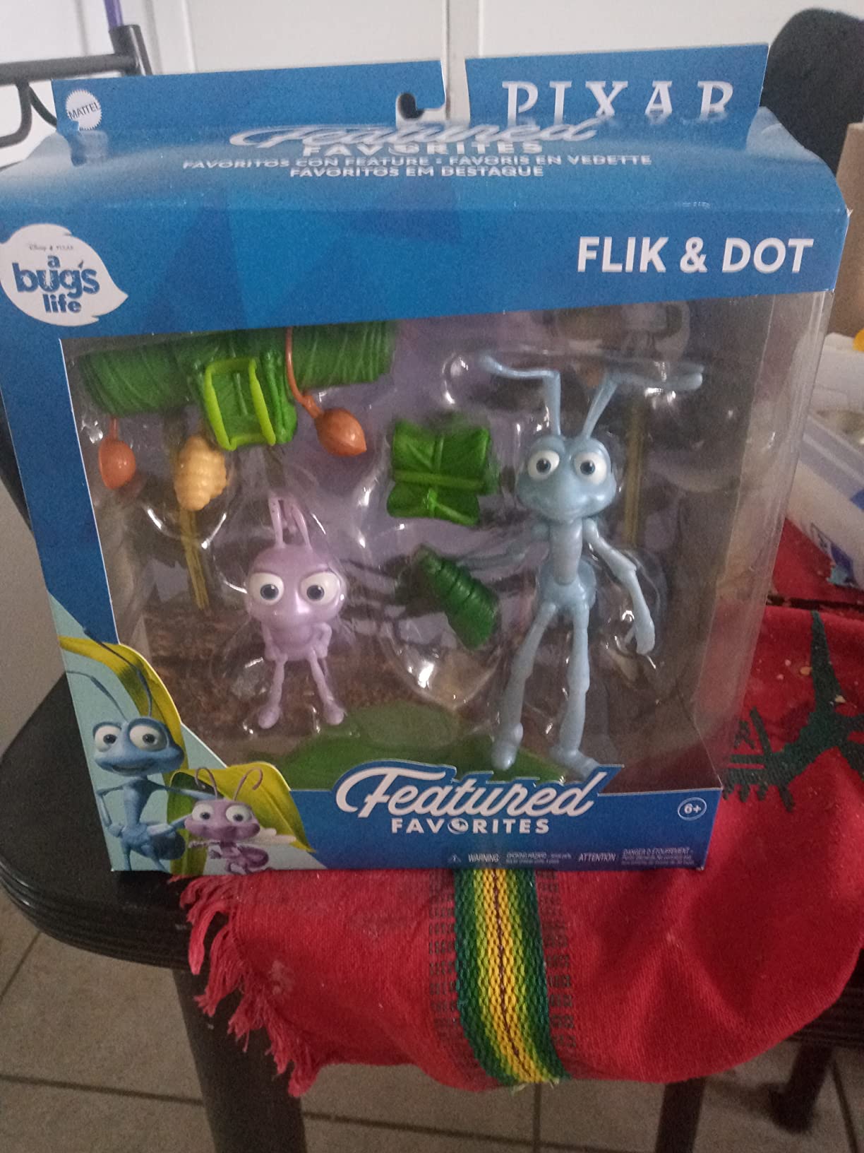 Mattel Disney Pixar Featured Favorites Flik & Dot A Bug's Life ...