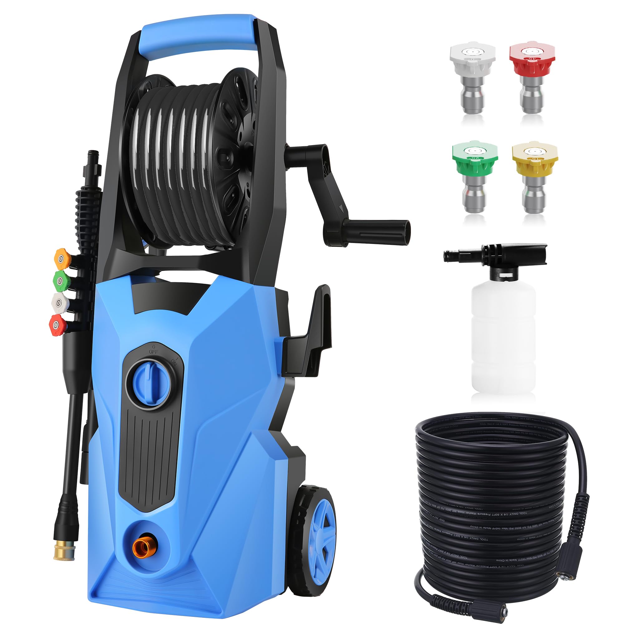 Amazon.com : Commowner Electric Pressure Washer 4800 PSI 2.8 GPM Power ...