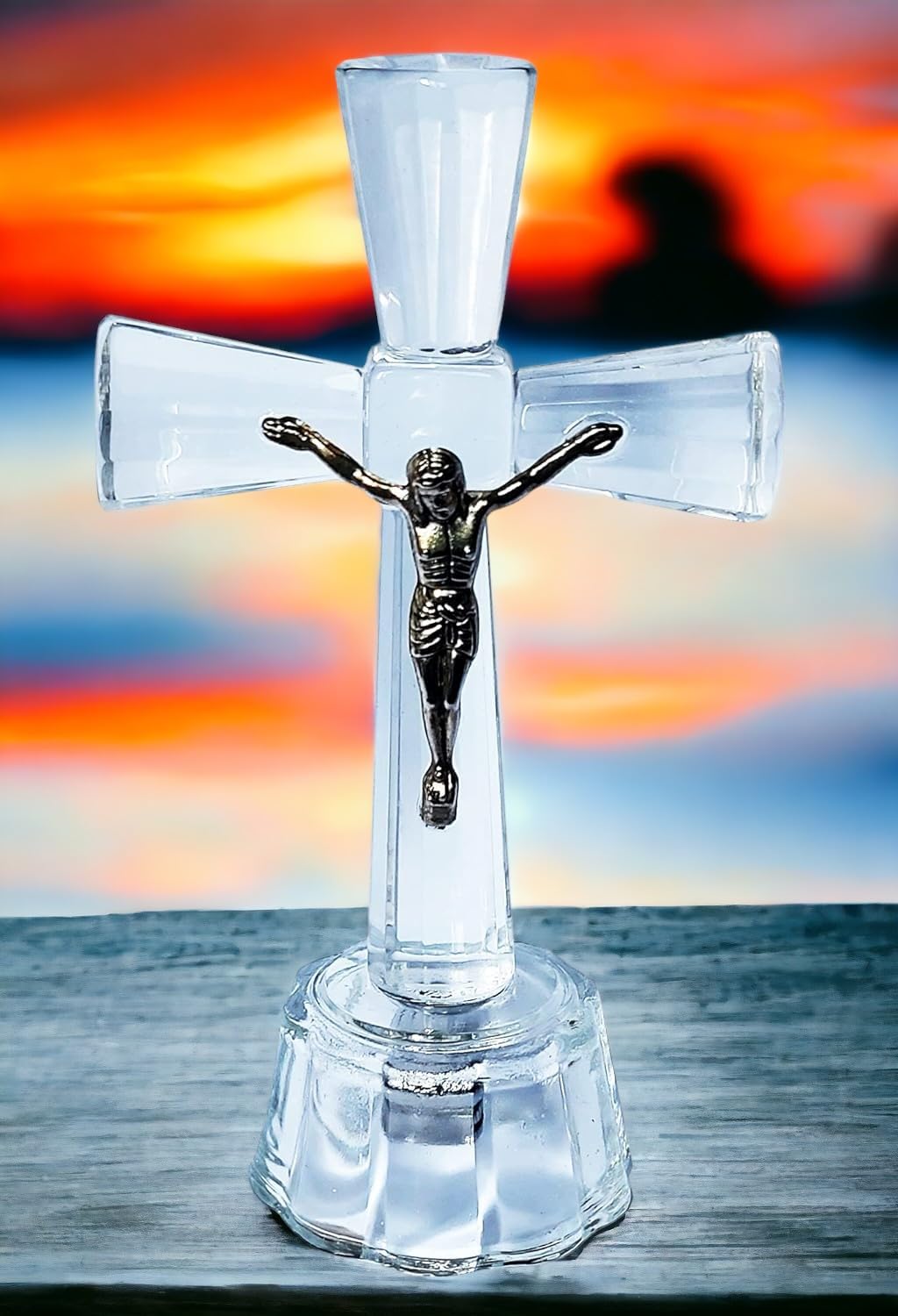 PARADIGM PICTURES Jesus crystal showpiece Idol Sculpture for Home Decor ...