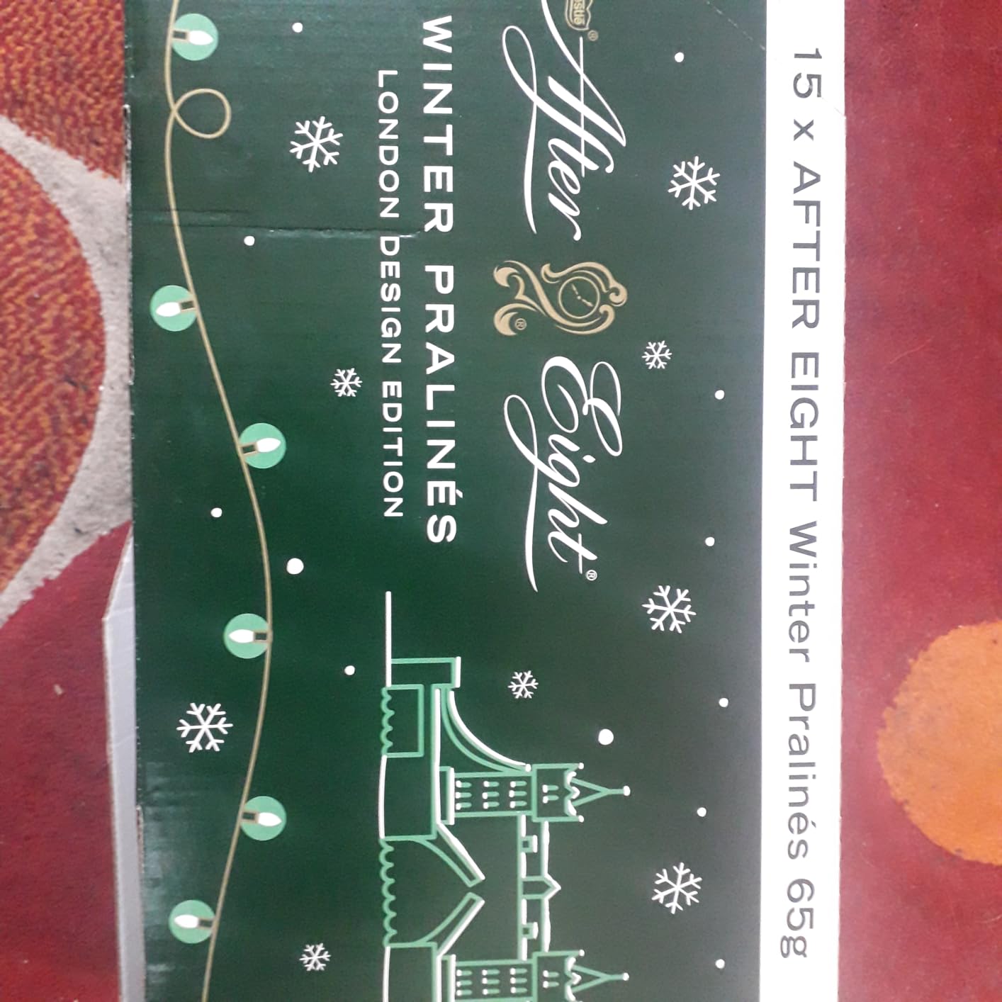 NESTLÉ AFTER EIGHT Winter Pralinés, Pralinen glutenfrei aus dunkler ...