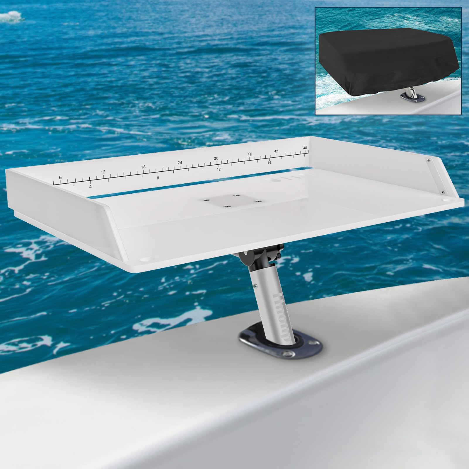 Amazon.com : Boat Cutting Board, Bait Table Fillet Board with Fish ...