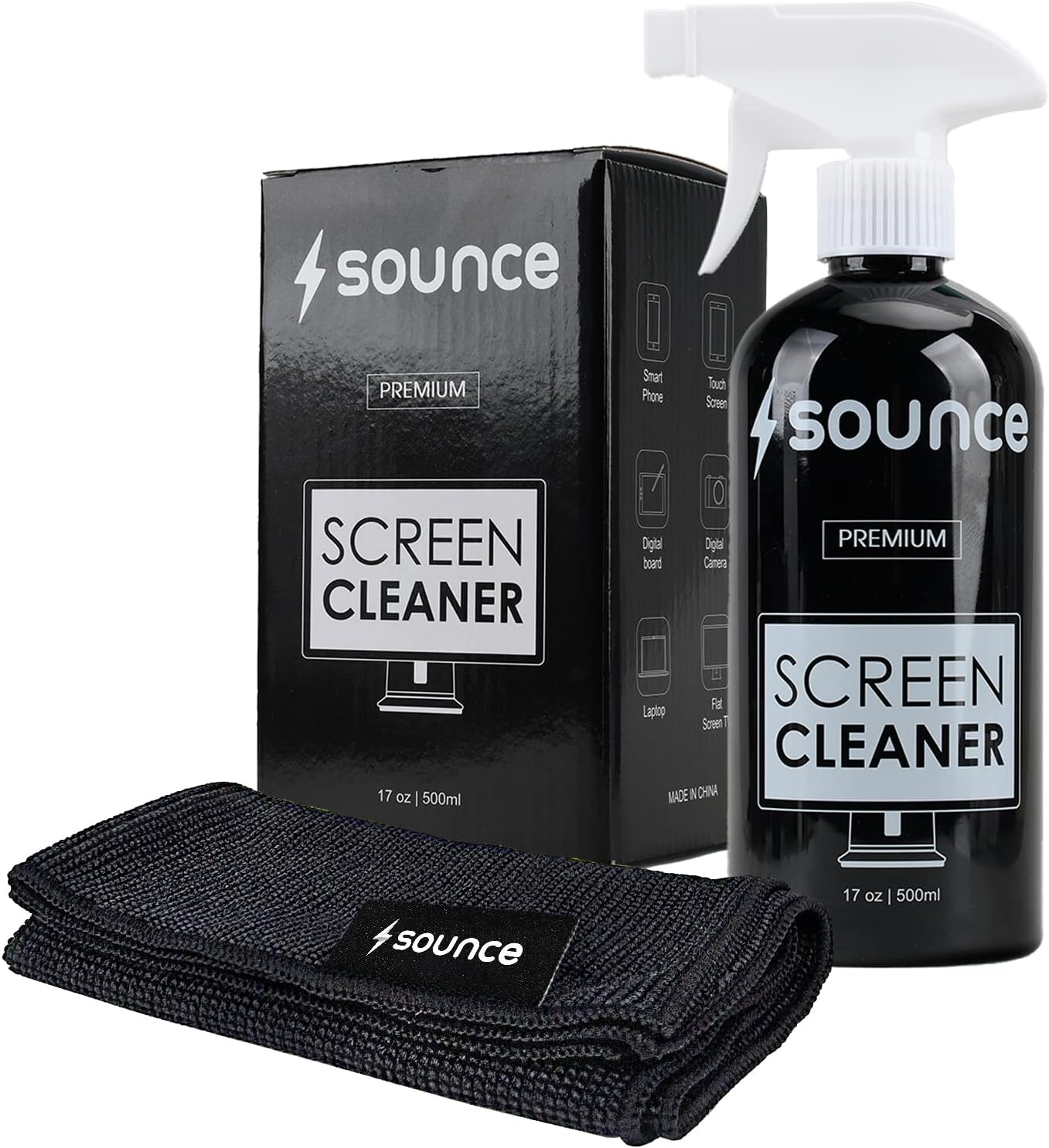 Amazon.in: Buy Sounce 2-in-1 Professional Screen Cleaning Kit Non-Toxic ...