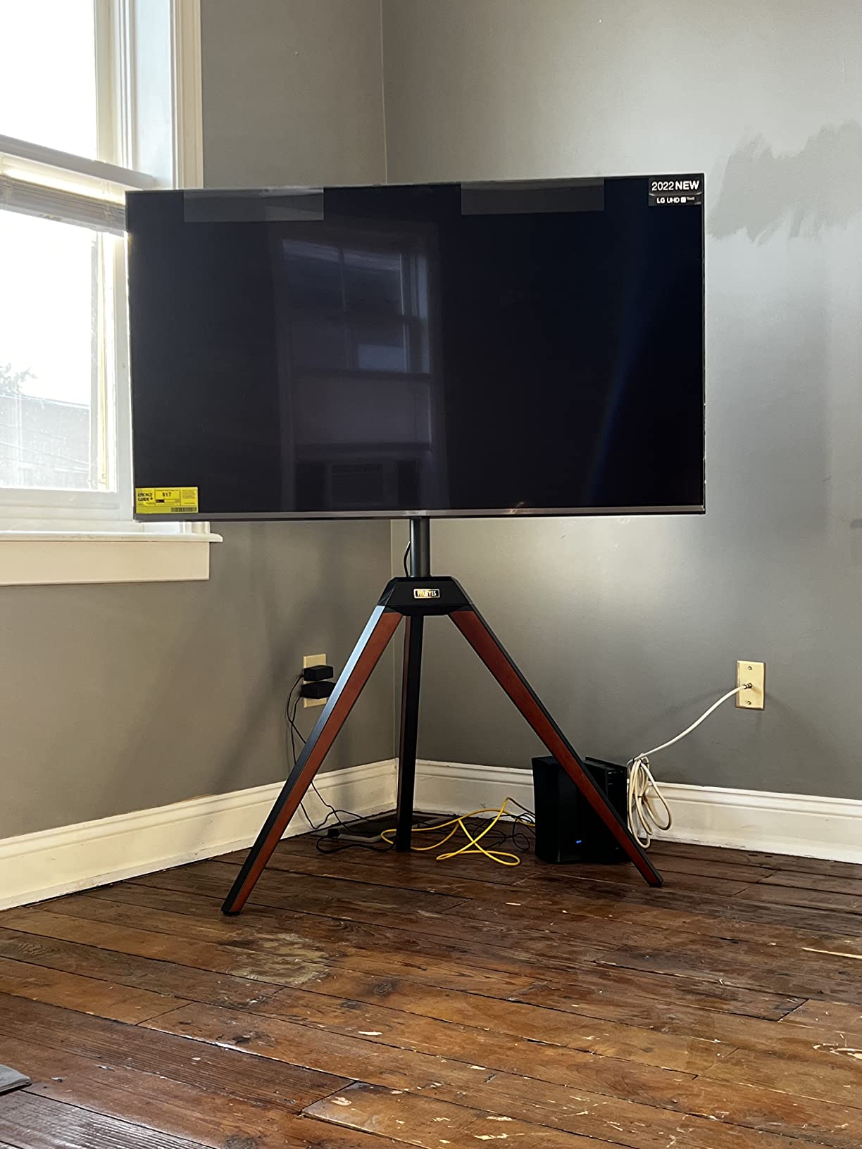 $28/mo - Finance FITUEYES Design Corner TV Stand for 37 43 50 55 65 ...