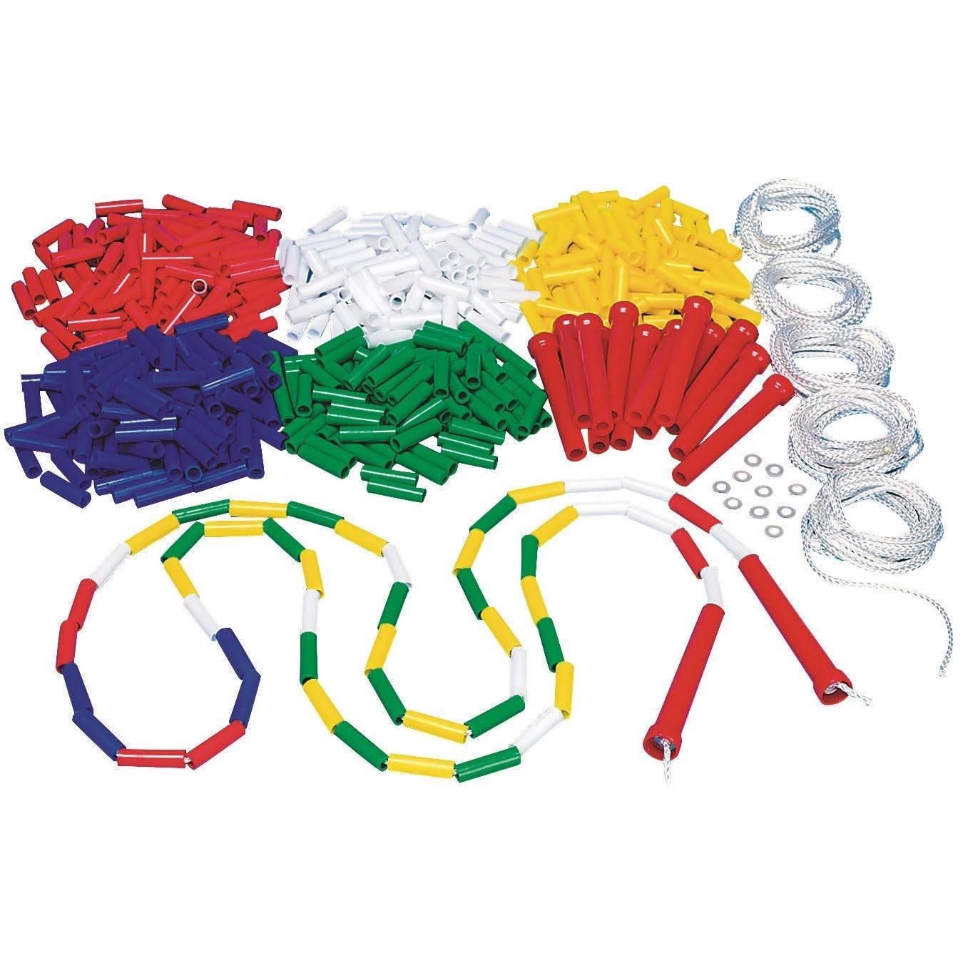 Amazon.com: S&S Worldwide Make Your Own Jump Rope Pack. Makes up to Six ...