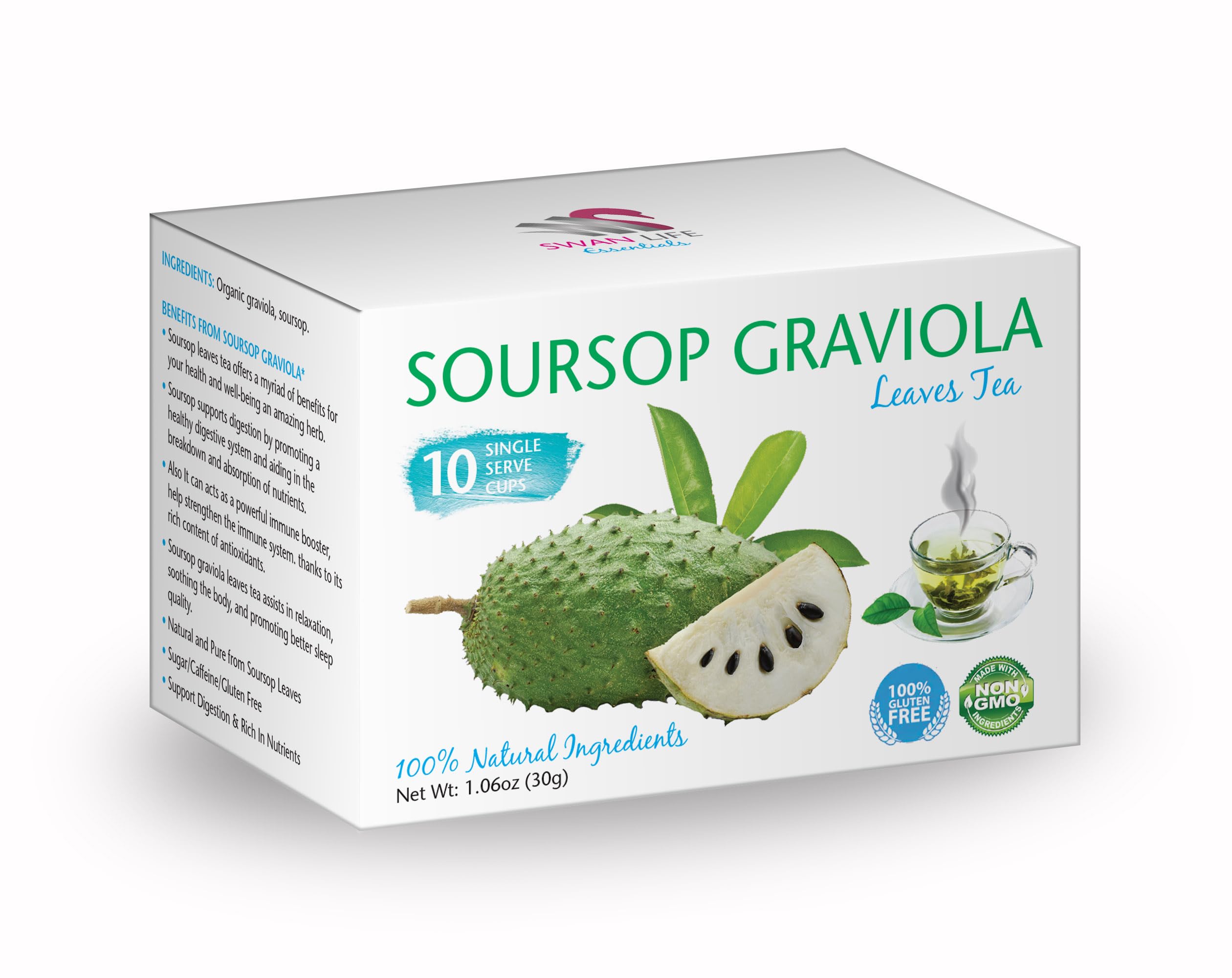 Amazon.com : graviola leaves tea k-cups, graviola tea k-cups, graviola ...