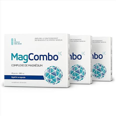 MagCombo – Magnésium pur concentré ; formule huileuse (spéciale) pour ...