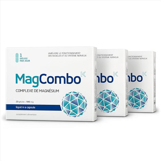 MagCombo – Magnésium pur concentré ; formule huileuse (spéciale) pour ...