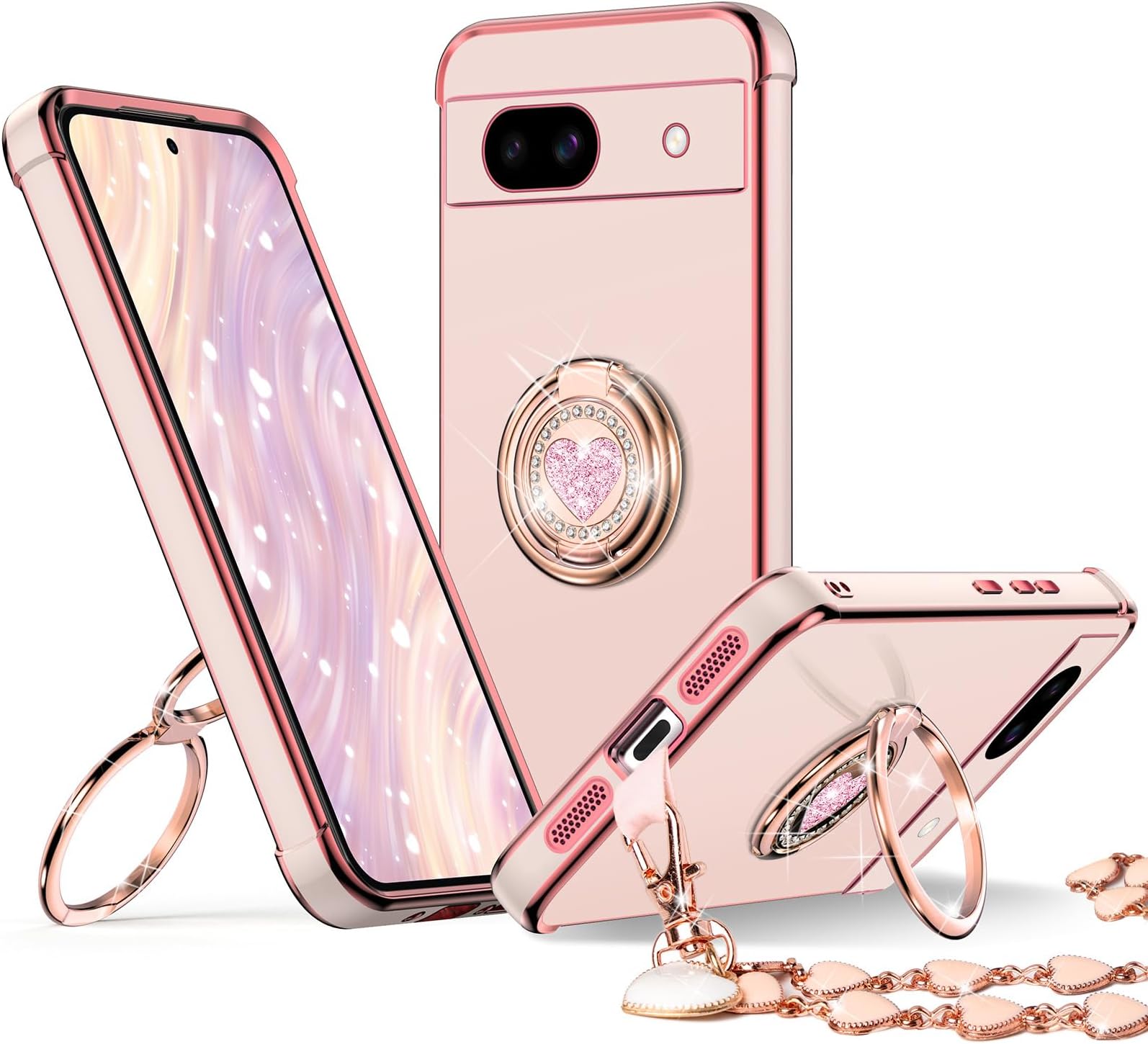 Amazon.com: Miss Arts for Google Pixel 8A 5G Case with Stand Ring ...