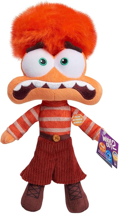 Amazon.com: Inside Out 2 Talk It Out Small Plush - Anxiety, Kids Toys ...