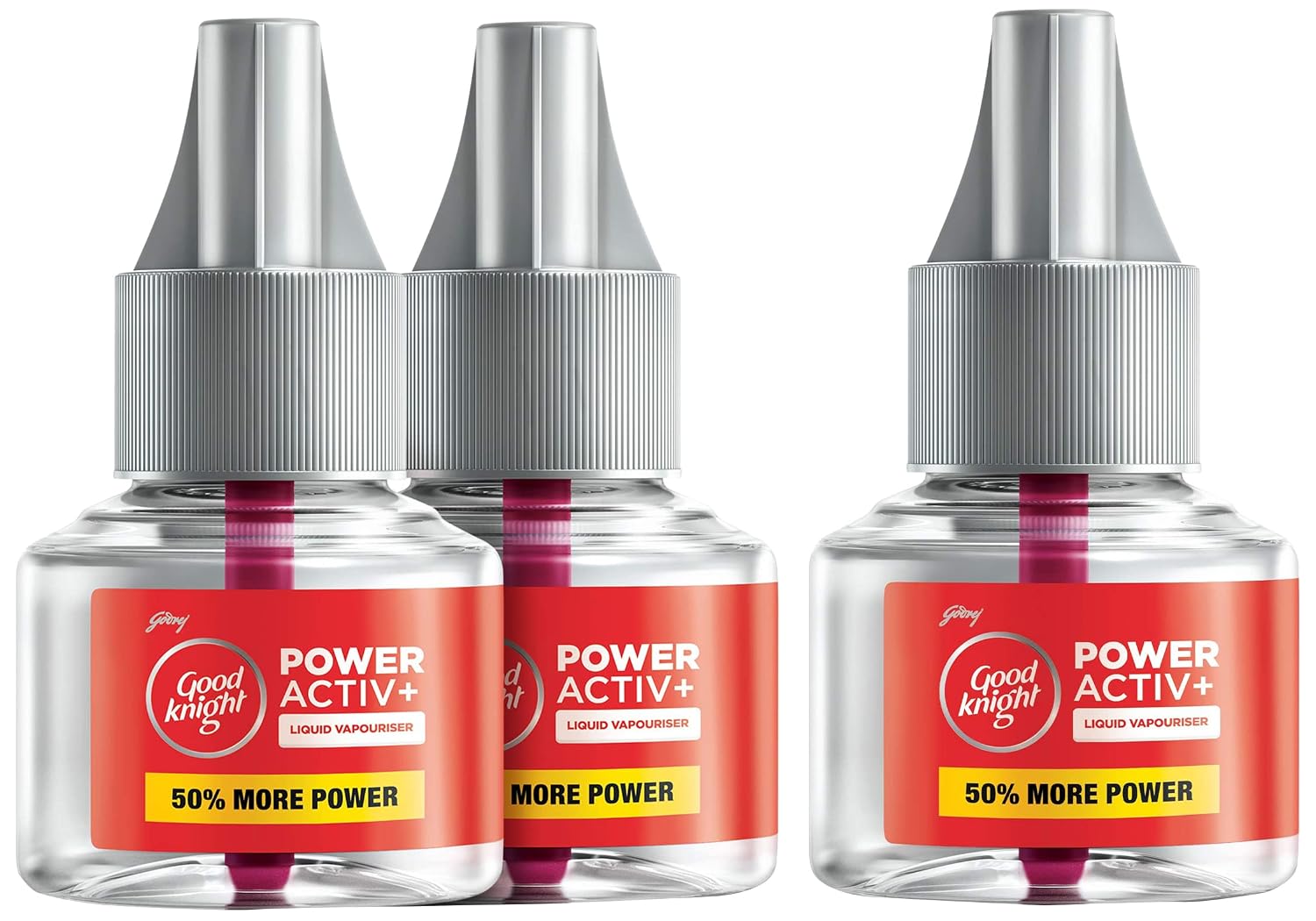 Good knight Activ+ Liquid Refill, 45ml (Pack of 2) Red & Good knight ...