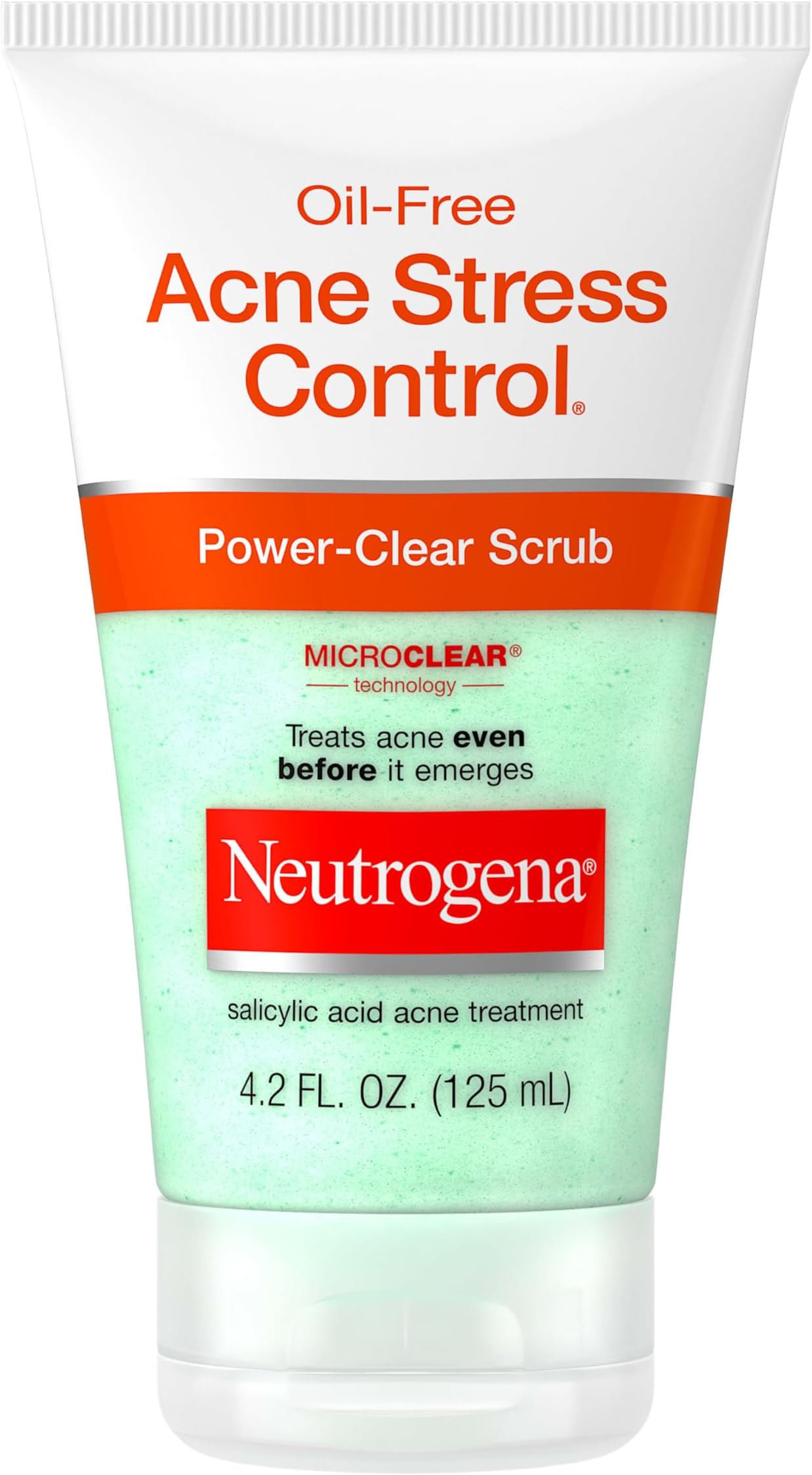Amazon.com: Neutrogena Oil-Free Acne Stress Control Power-Clear Scrub ...