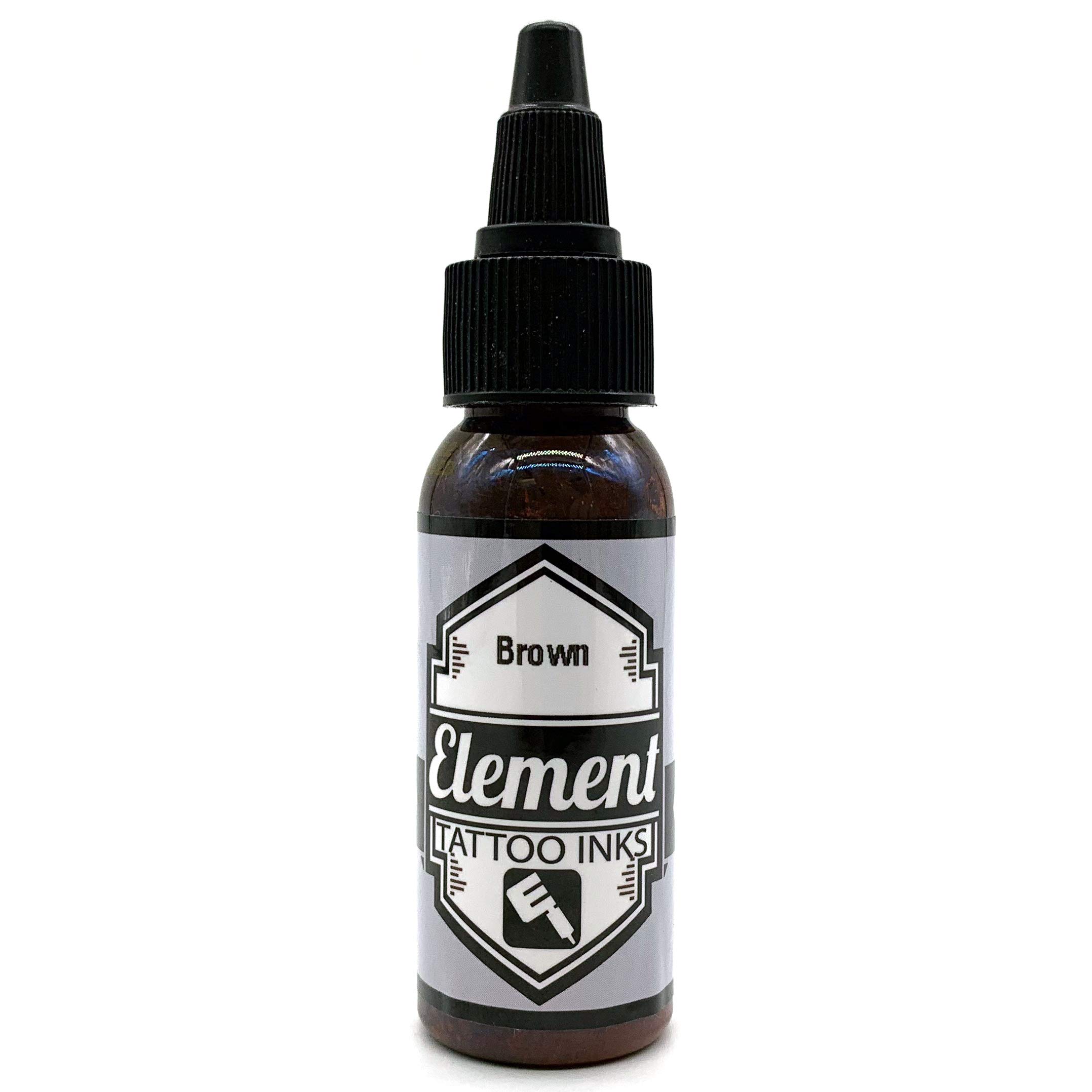 Brown Tattoo Ink 1oz Bottle Professional Grade Pre Dispersed Pigment ...