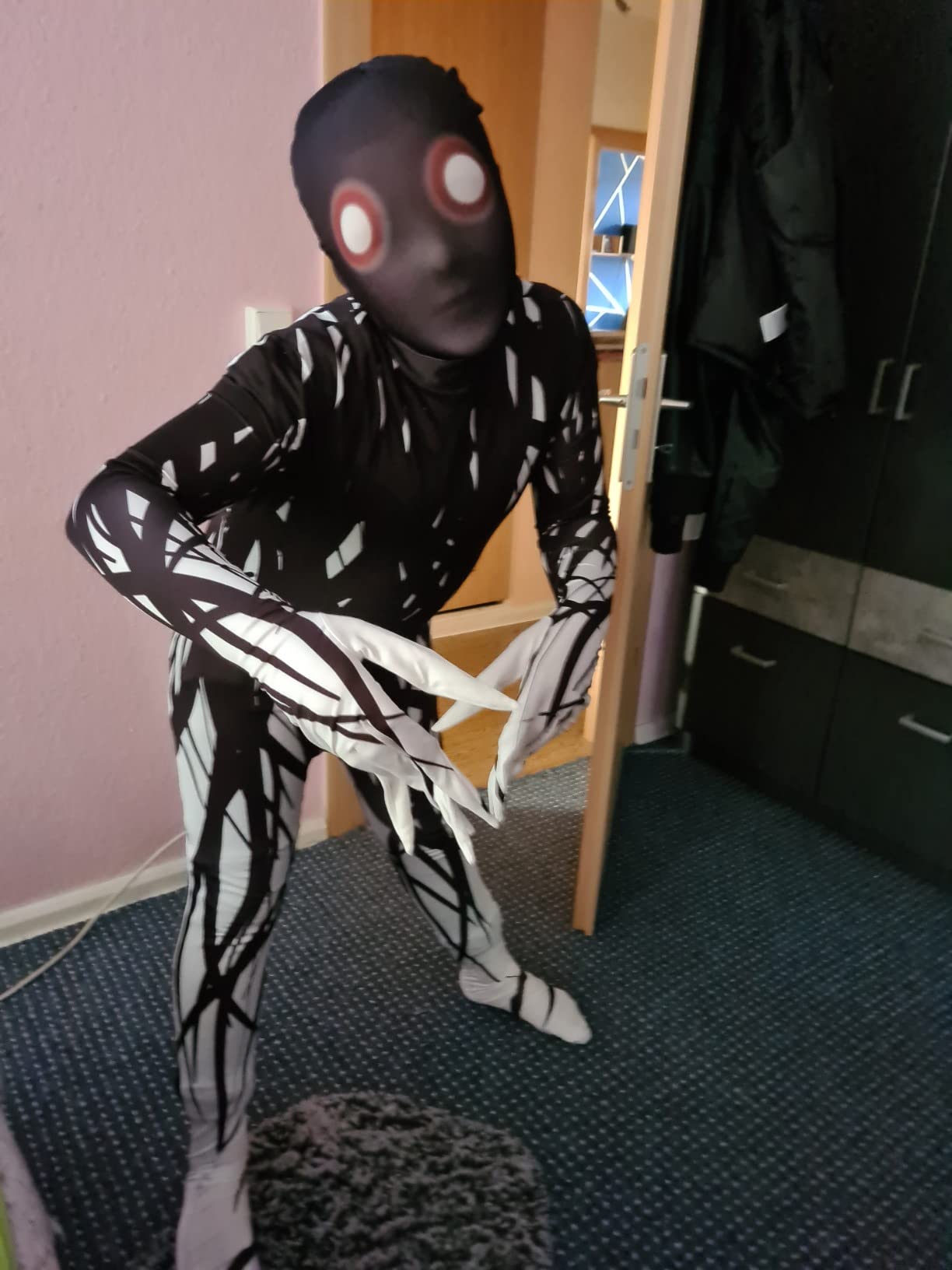 Morphsuits Clown Ork Jaw Dropper Monster Kostüm, Halloween und Karneval ...