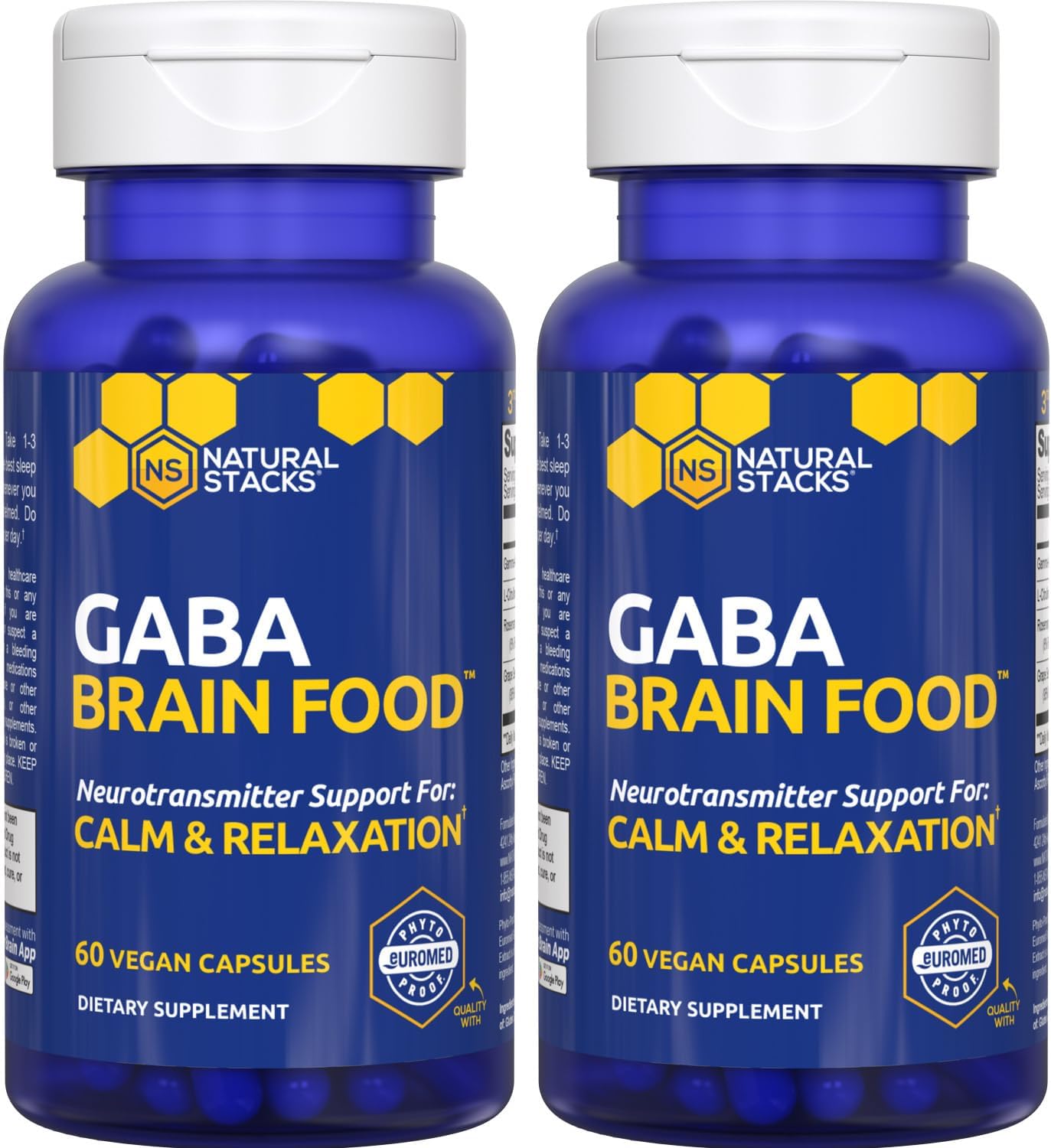Amazon.com: GABA Brain Food - GABA Supplement with L-Citrulline & Grape ...