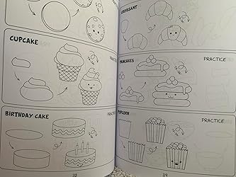 How To Draw Anything: 300 Drawings of Adorable Things, Animals, Food ...