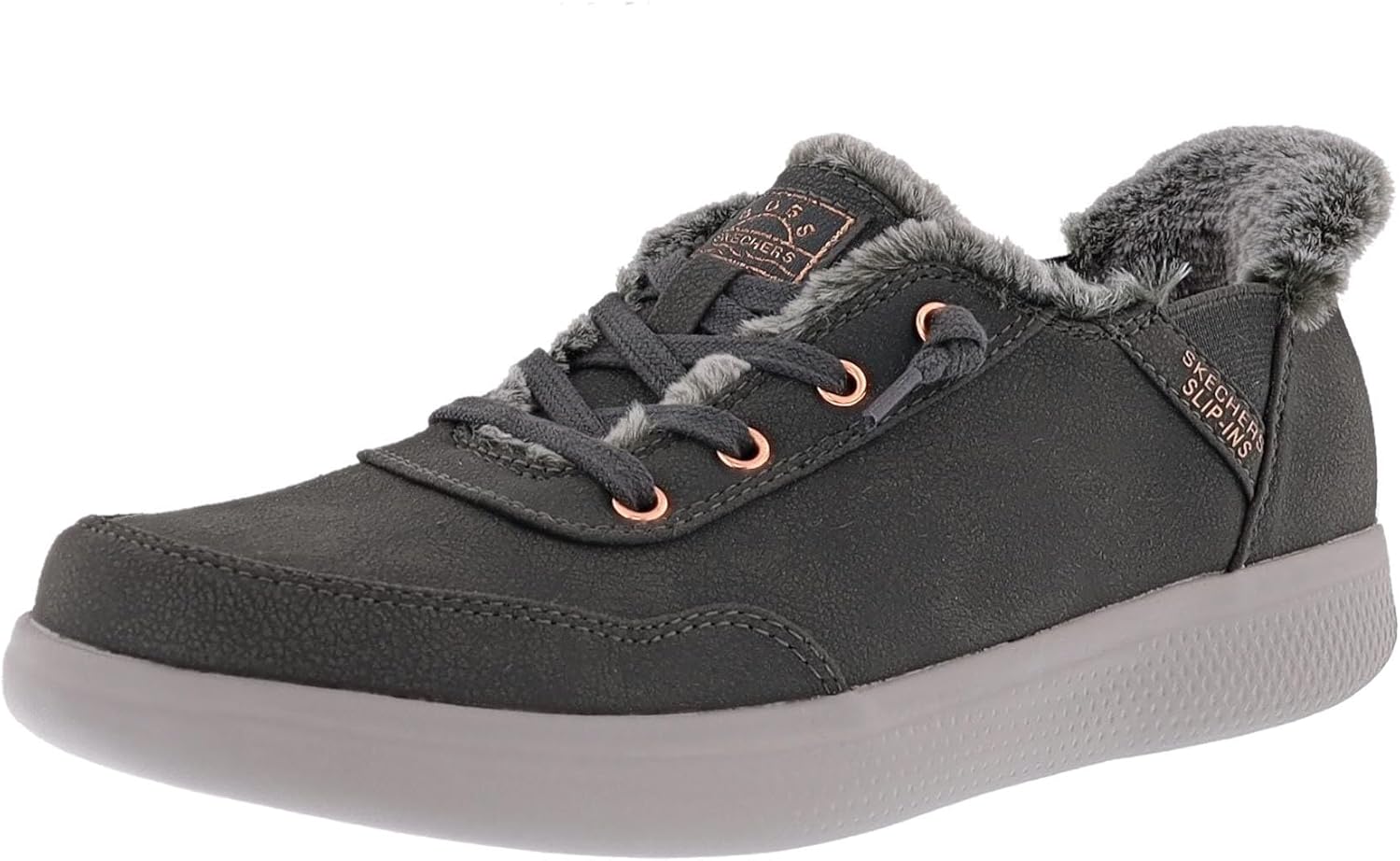Skechers Womens Slip-Ins: Bobs Skip Cute - B Cute Snug Walking Shoes