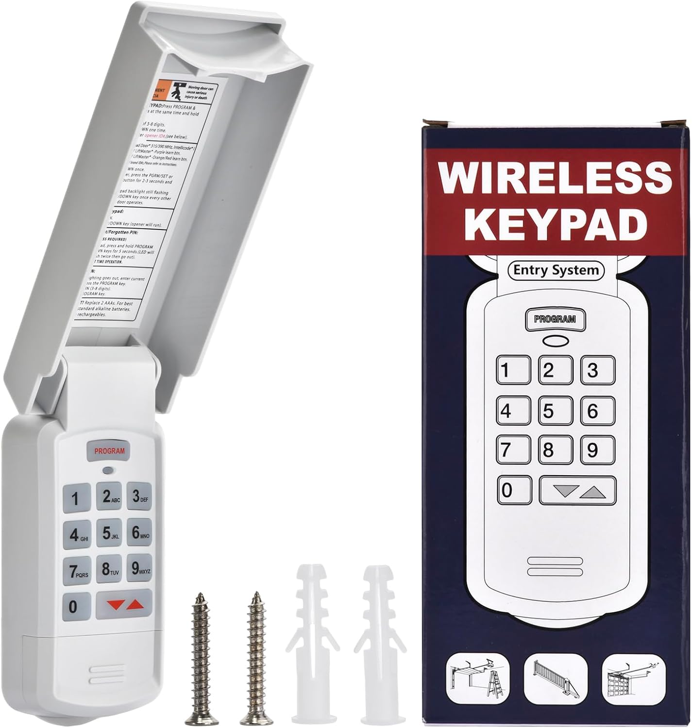 Garage Door Opener Keypad Replacement Compatible with All Genie ...