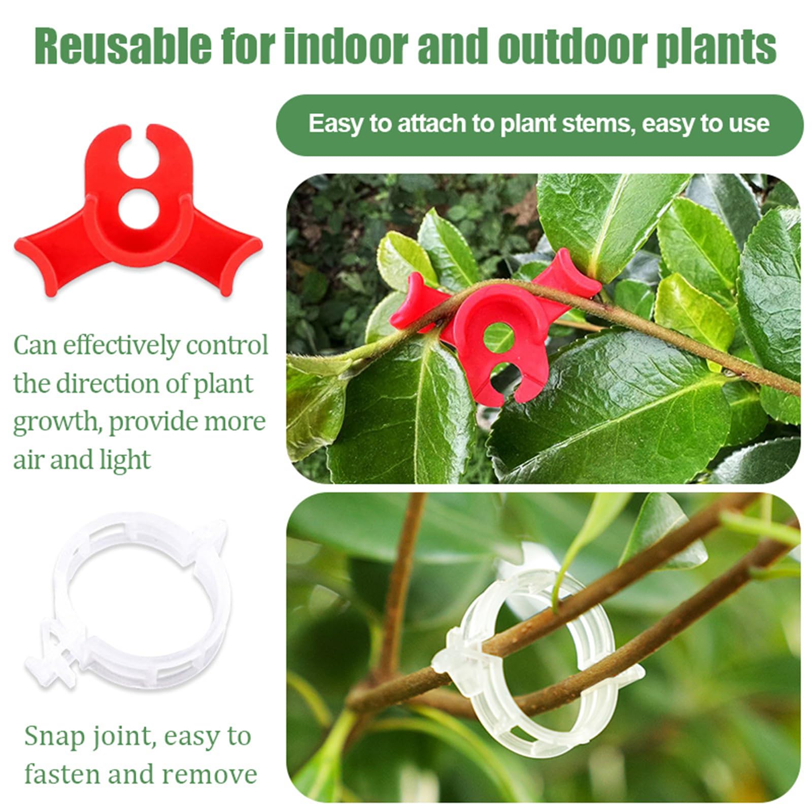 Snapklik.com : 80 Pcs Low Stress Training Clips, 60 Pcs 90 Degree Angle ...