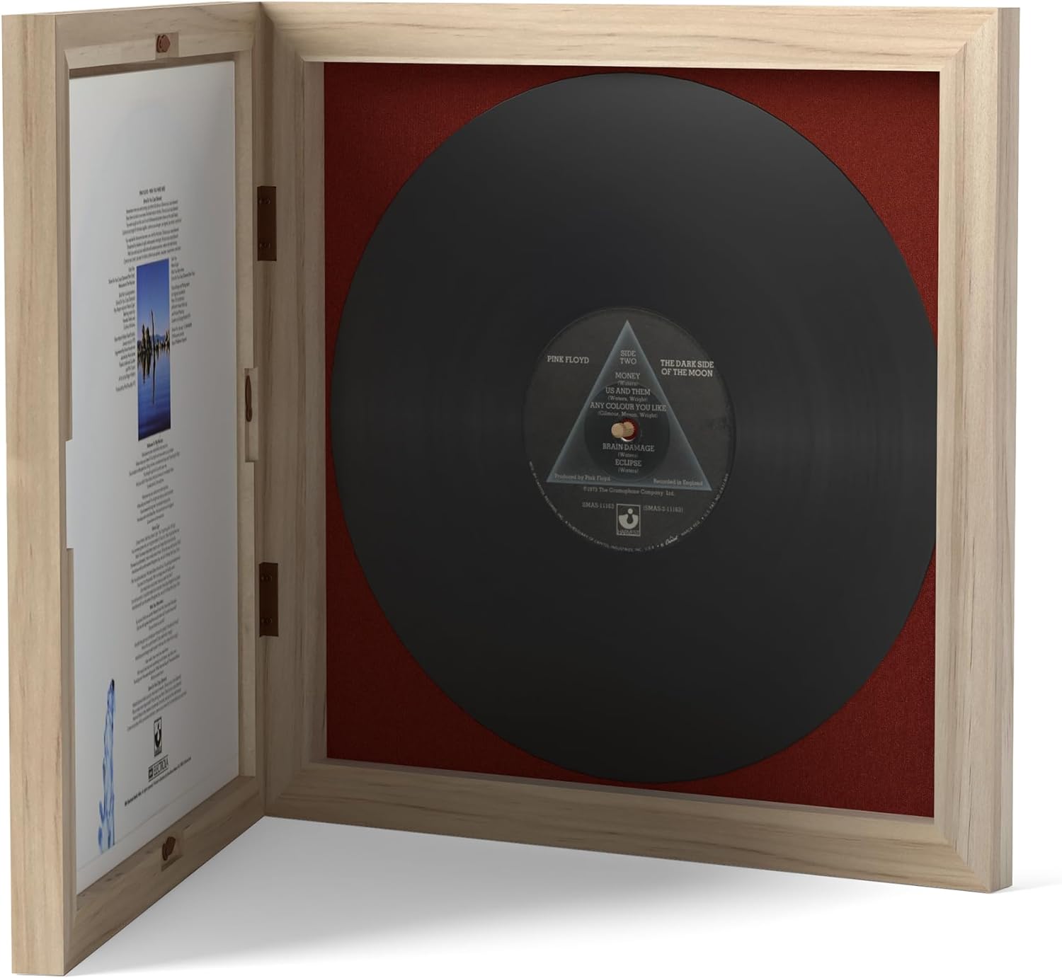 Amazon.com: Rustic State Vinyl Record Frame with Front Cover for Album ...