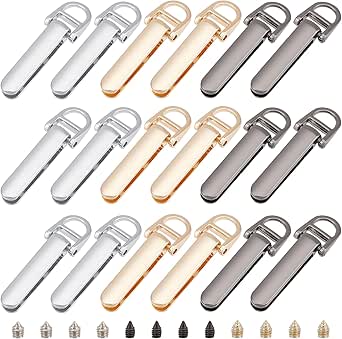Amazon.com: WADORN 18 Sets Metal Purse Suspension Clasp, 3 Colors DIY ...