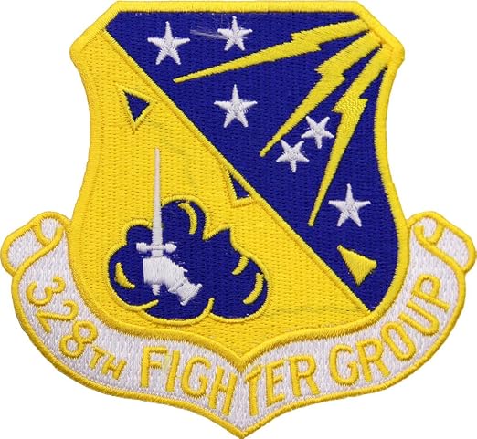 Amazon.com: 328th Fighter Group Patch Full Color : Clothing, Shoes ...
