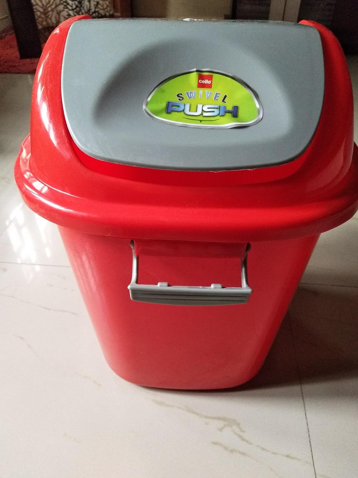 Cello Esquire Plastic Dustbin, 40 Liters, Blue : Amazon.in: Home & Kitchen