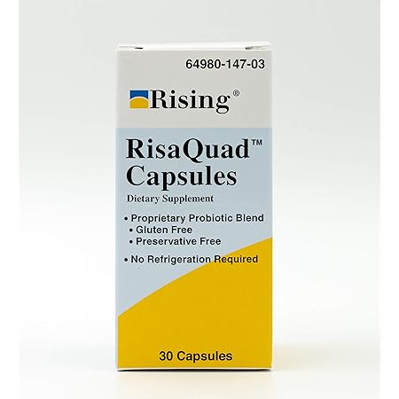 Amazon.com: Rising Pharma - Risa-Bid Caplets - Probiotic Dietary ...