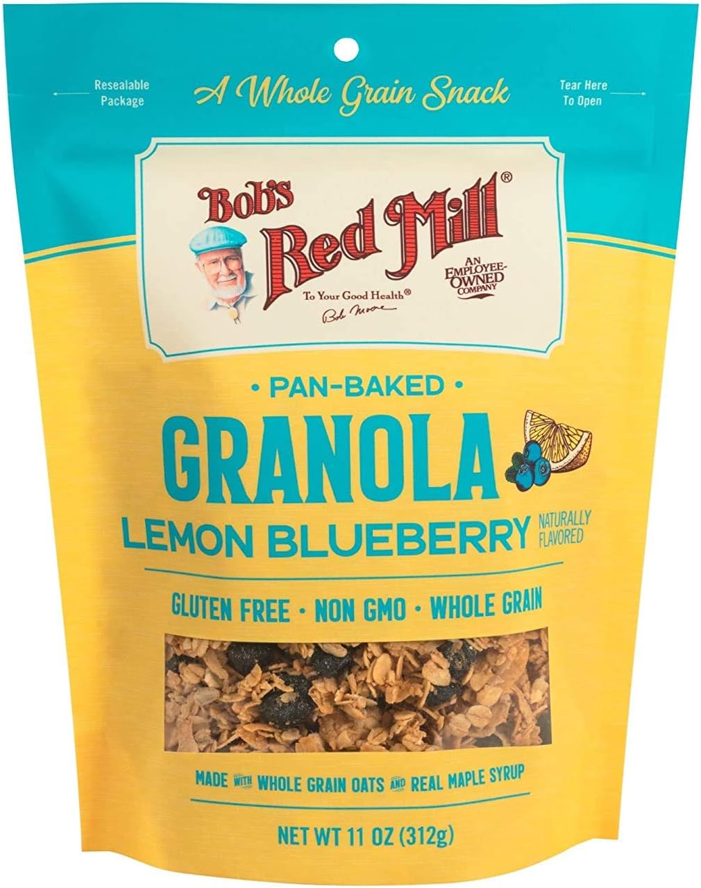 Amazon.com: Bob's Red Mill Honey Oat Granola, 12-ounce (Pack of 4 ...