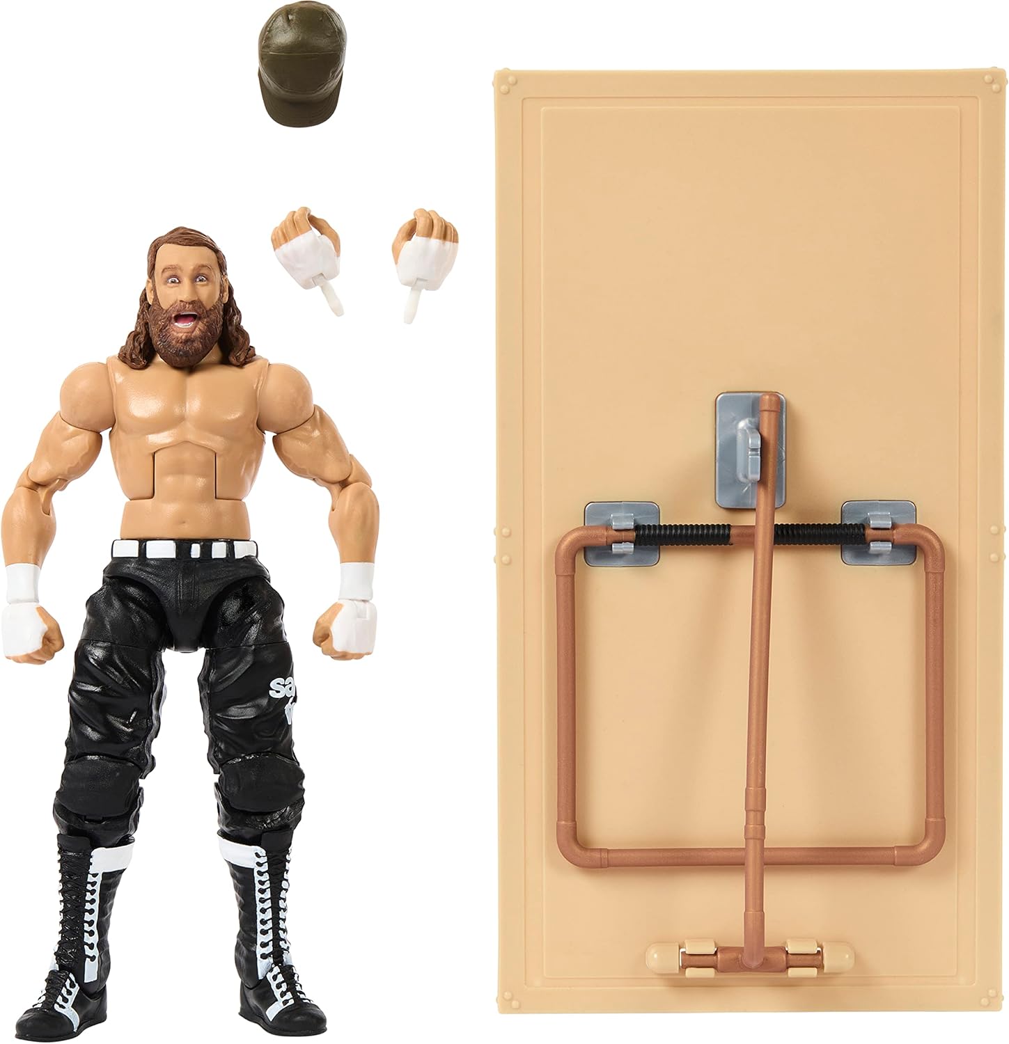 Amazon.com: Mattel WWE Sami Zayn Elite Collection Action Figures ...