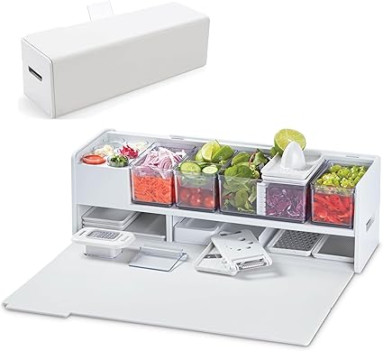 Prepdeck Gen 2 Recipe Prep & Storage Station - 8 Essential Tools ...
