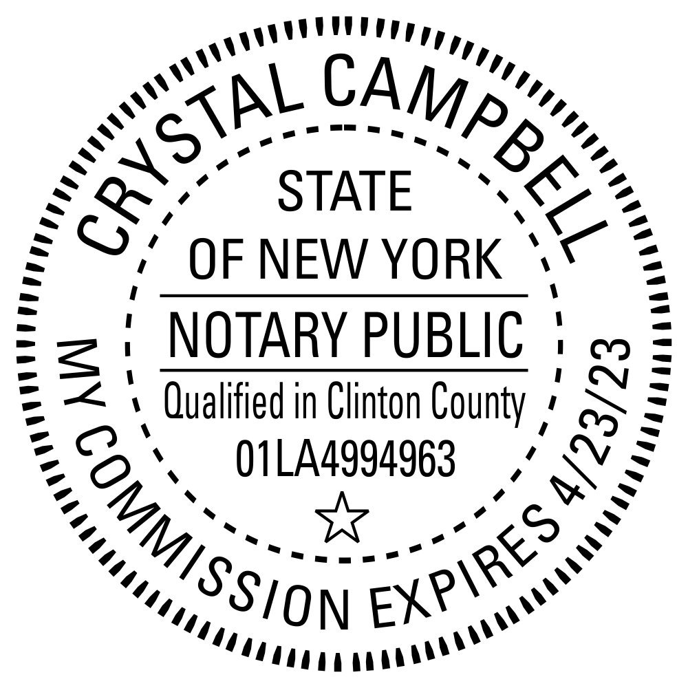 Sello Notarial En Carta