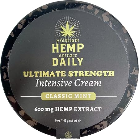 Amazon.com : Hemp Daily Intensive Cream | Hemp Cream with Essential ...