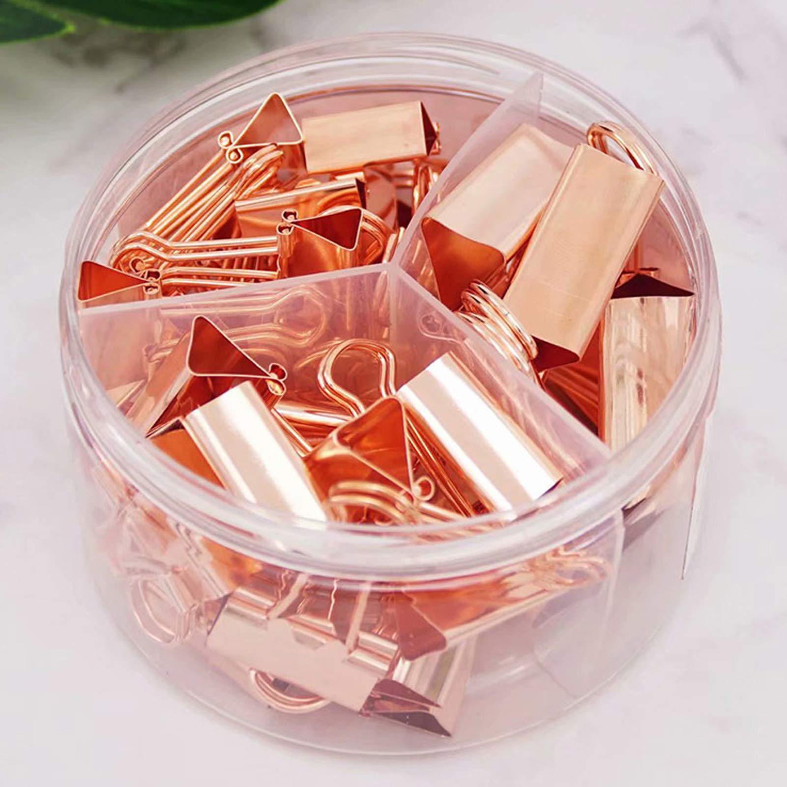 Amazon.com : Binder Clips Paper Clamps, Assorted Sizes Set (Small ...