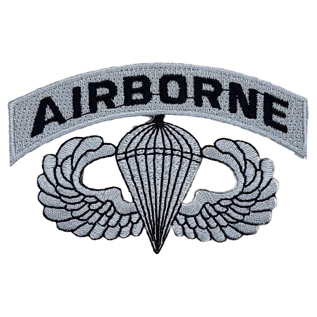 Amazon.com: Airborne Jump Wings Paratrooper Embroidered Patch - Iron on ...