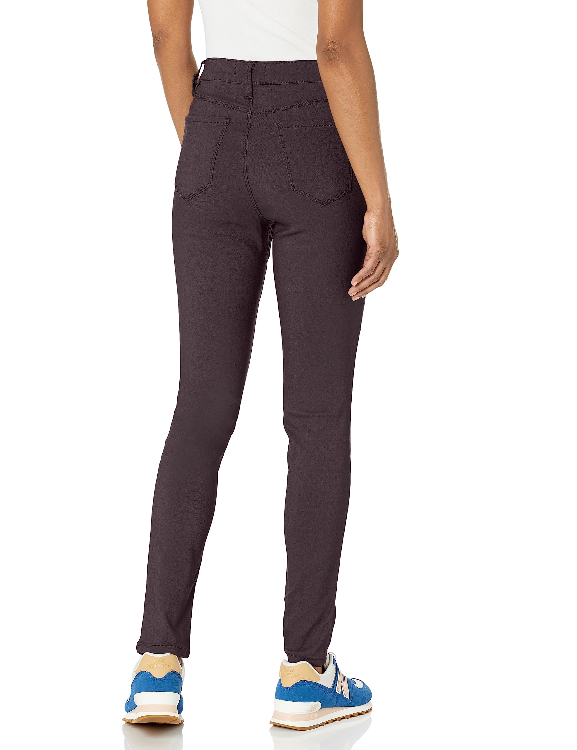 Snapklik.com : YMI Womens Junior MID-Rise Hyperstretch Skinny Jeans