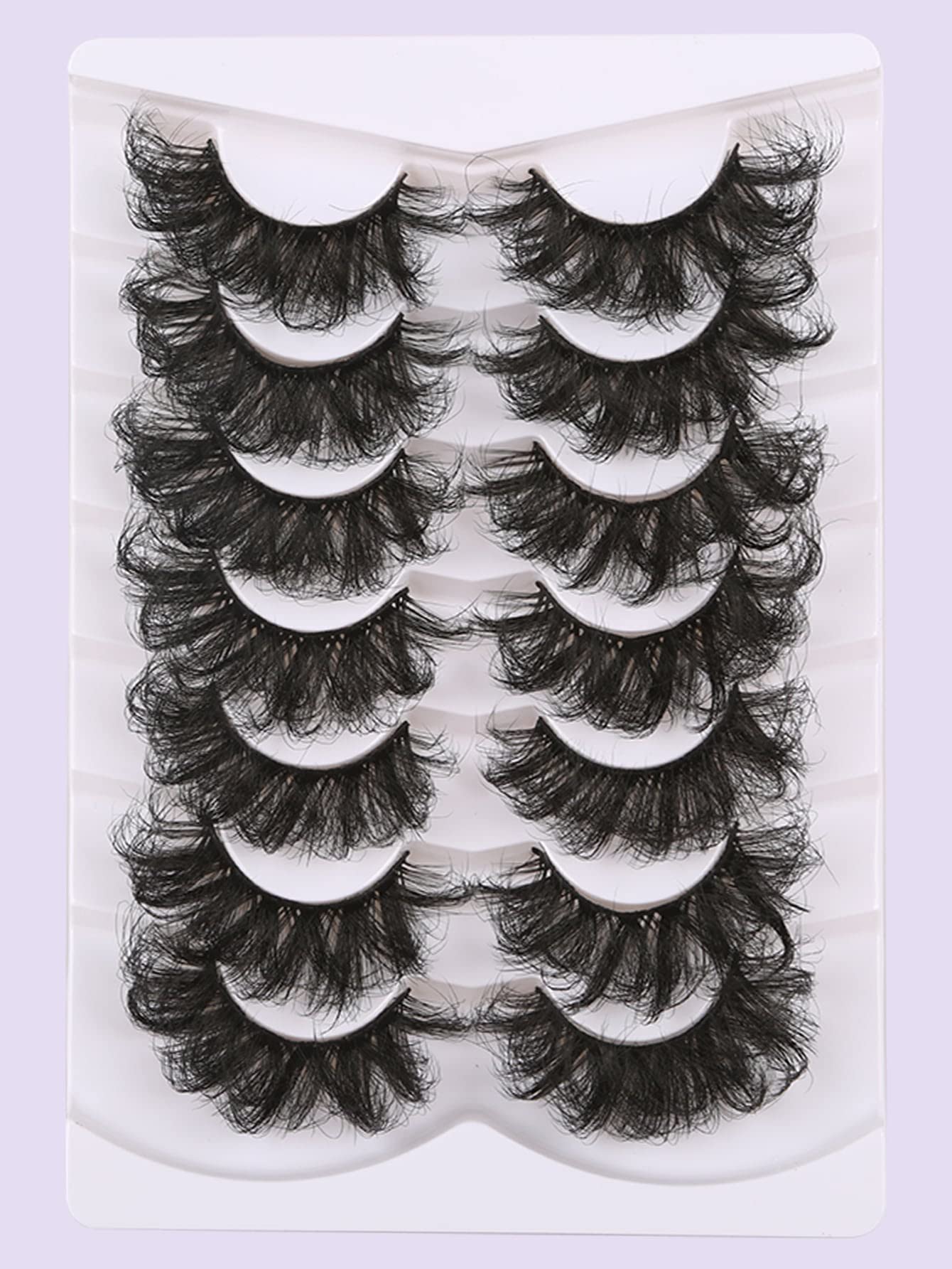 Gmagictobo 25MM Lashes Fluffy False Eyelashes Long Dramatic 3D Faux ...