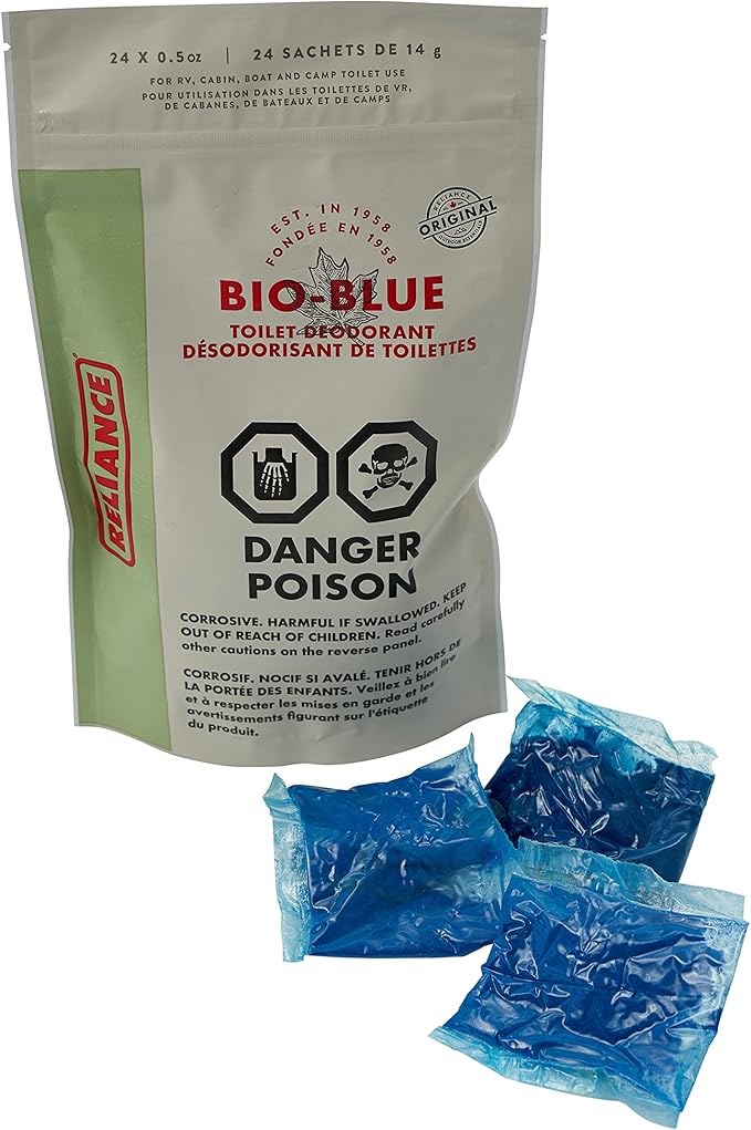 Amazon.com: Reliance BIO BLUE POUCHES 24PK : Office Products